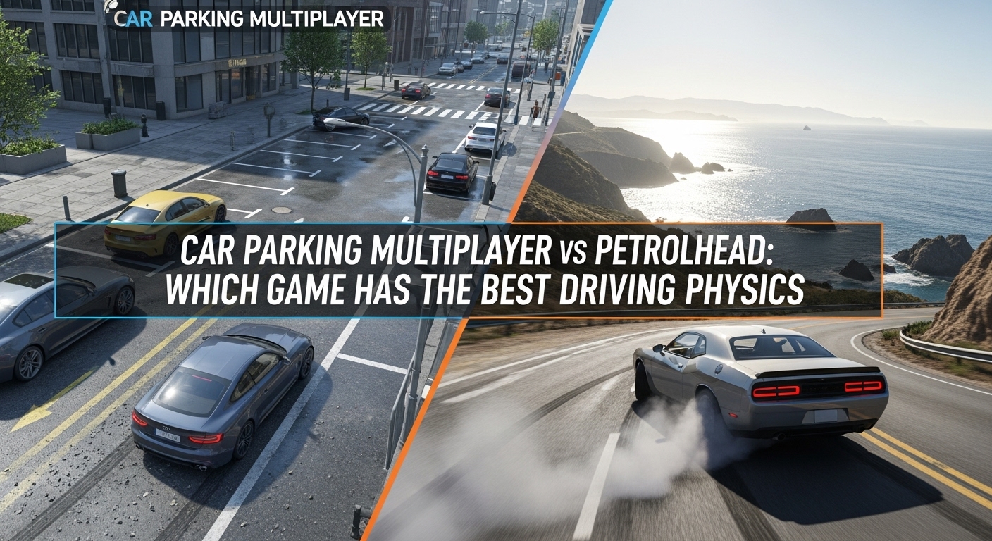 Car Parking Multiplayer vs PetrolHead, 2025.
